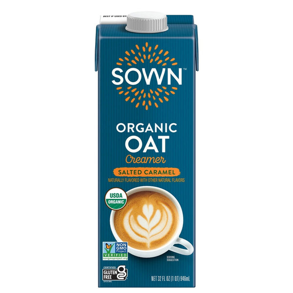 Sown Organic Oat Creamer - Salted Caramel 2 LB (32oz) – Crio Bru